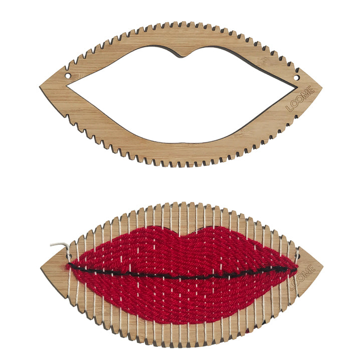 WEAVING LOOM: Lips/Mouth Shape – Loome
